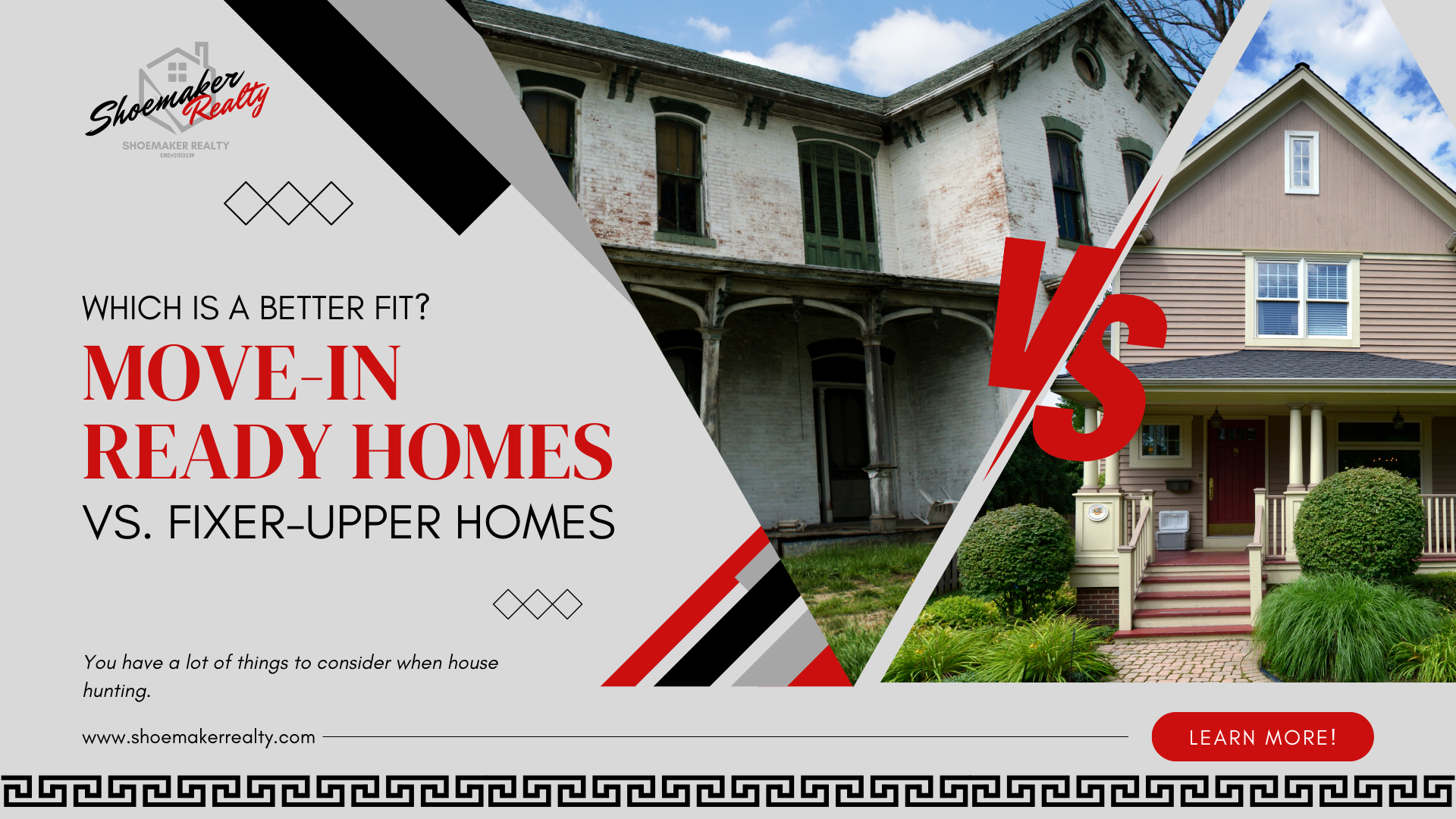 WHICH IS A BETTER FIT? - Your Local Preferred Real Estate Professionals