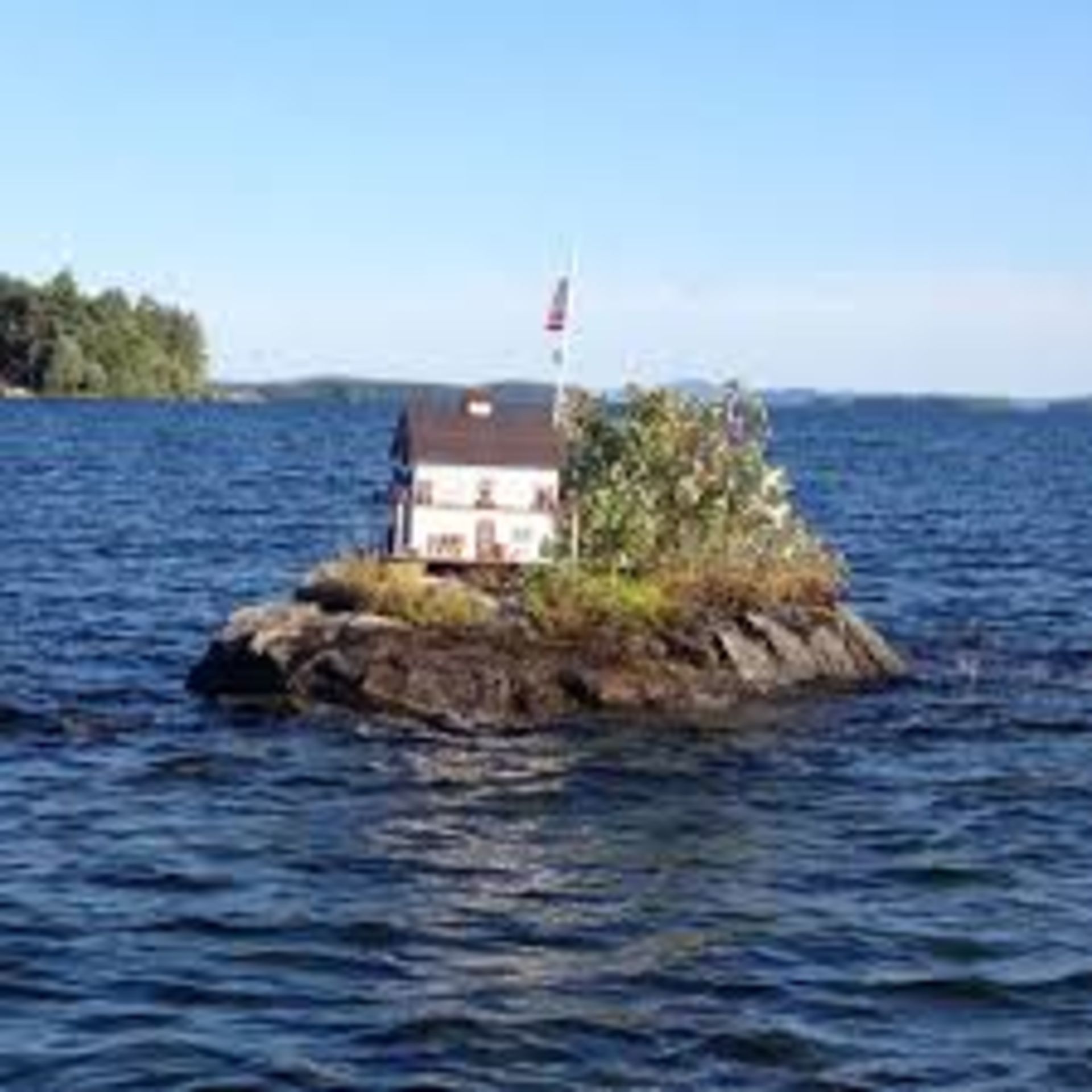 Becky's Garden Island on Lake Winnipesaukee in the Lakes Region of NH ...
