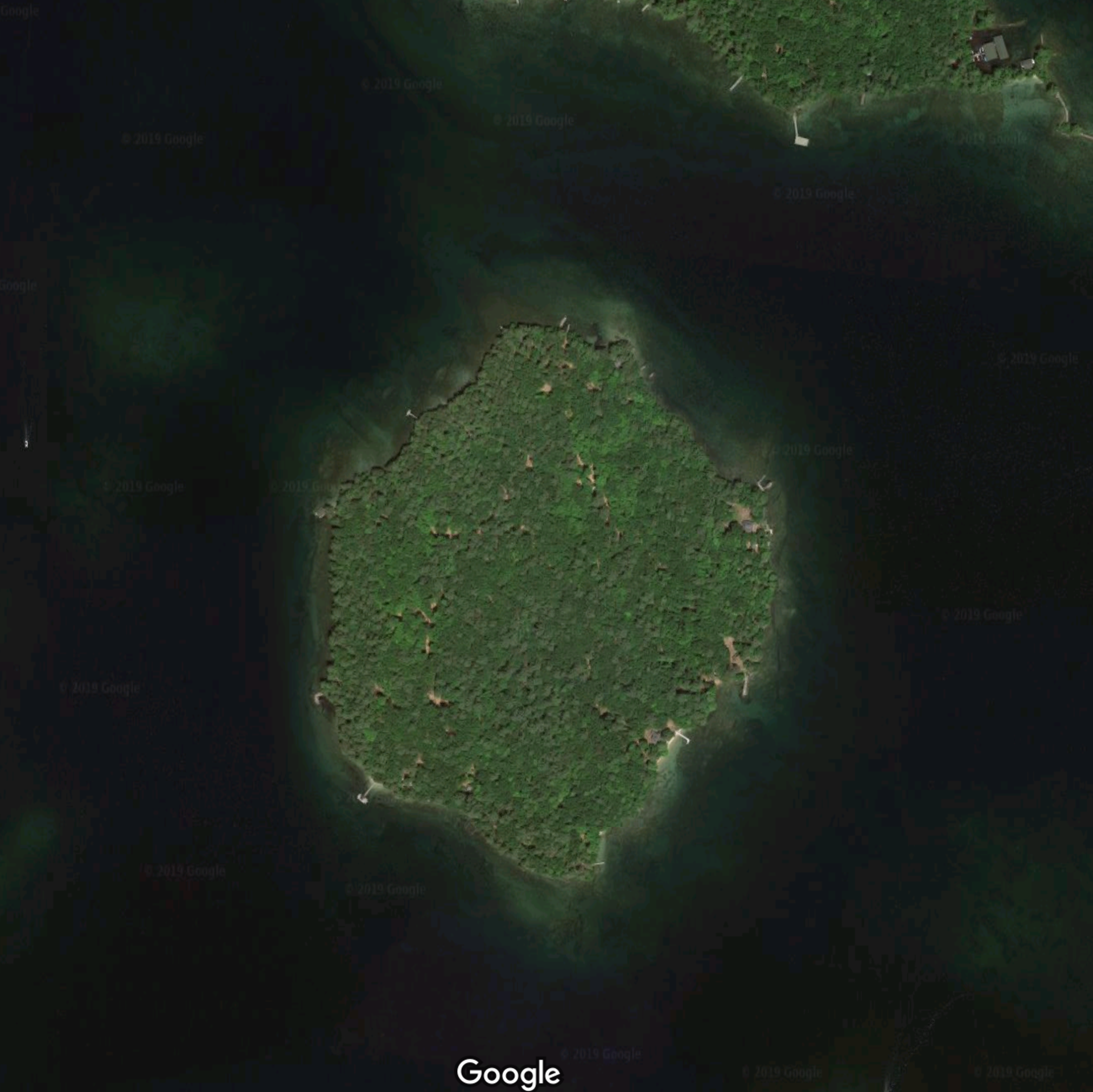Jolly Island lies on Lake Winnipesaukee in Gilford, part of the Lakes ...