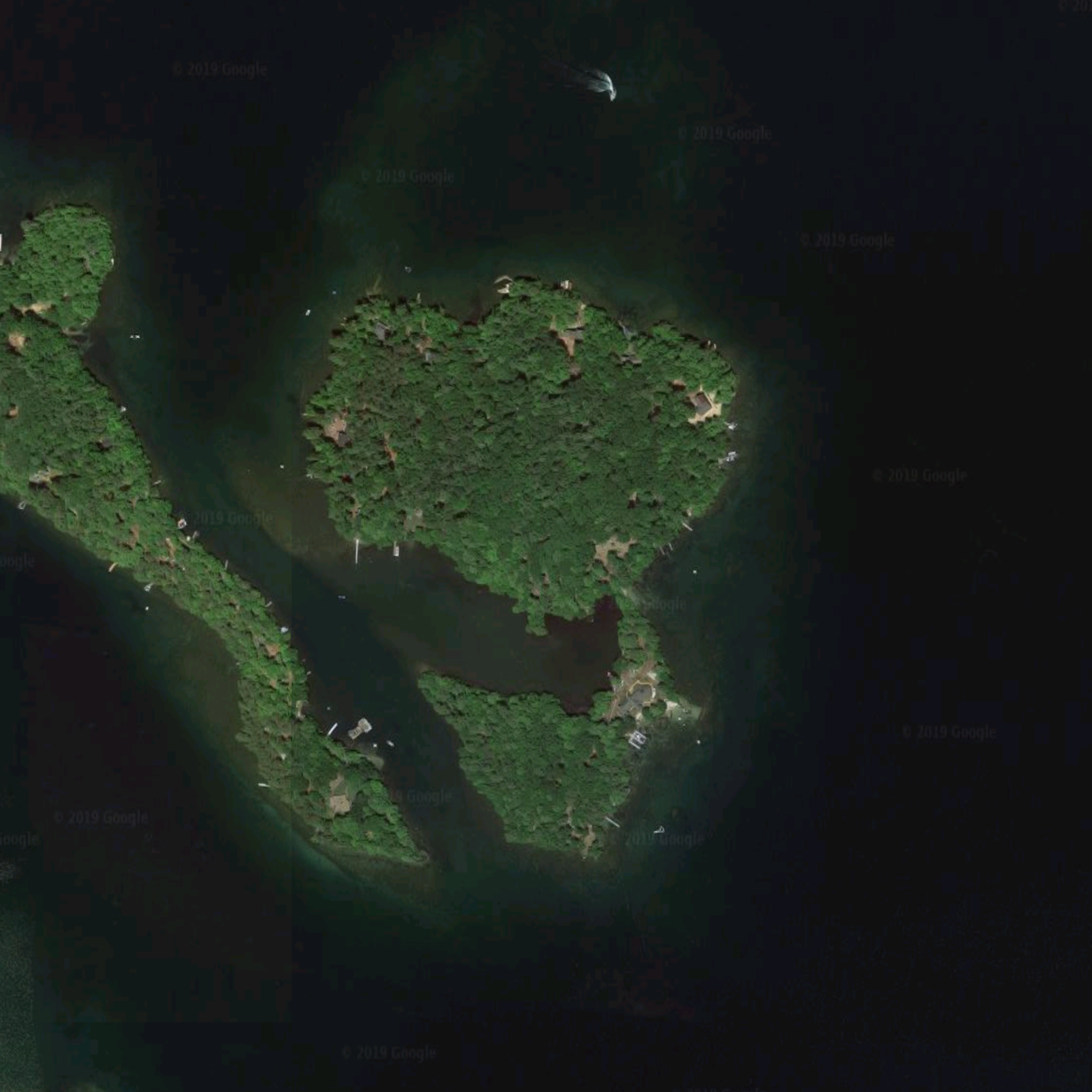 Mink Island lies on Lake Winnipesaukee in Gilford NH - Luxury ...