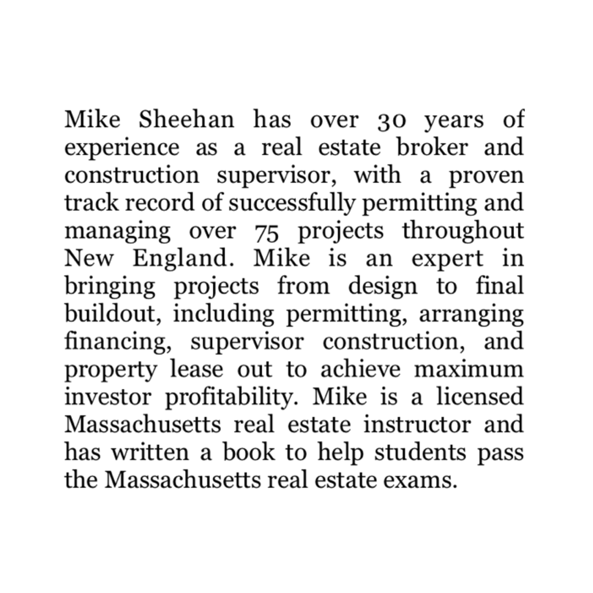 Mike Sheehan