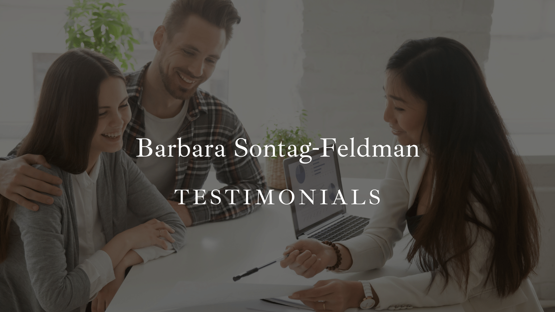 Testimonials | Barbara Sontag-Feldman | Philadelphia, Pennsylvania ...