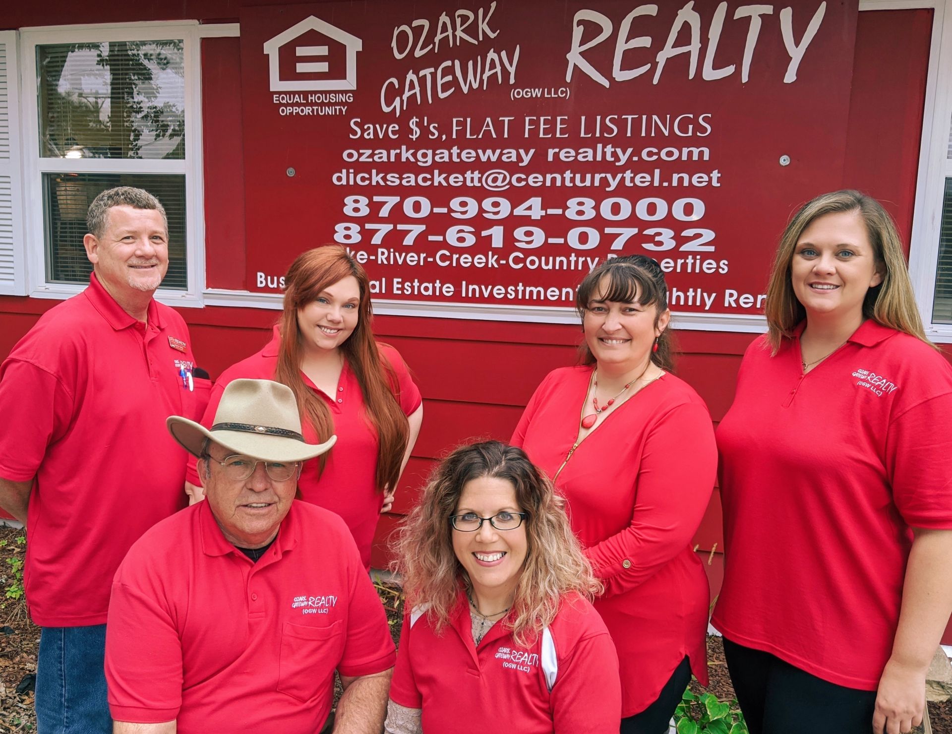 About Us - Meet the Ozark Gateway Realty Team - Home of the Flat $$ Listing