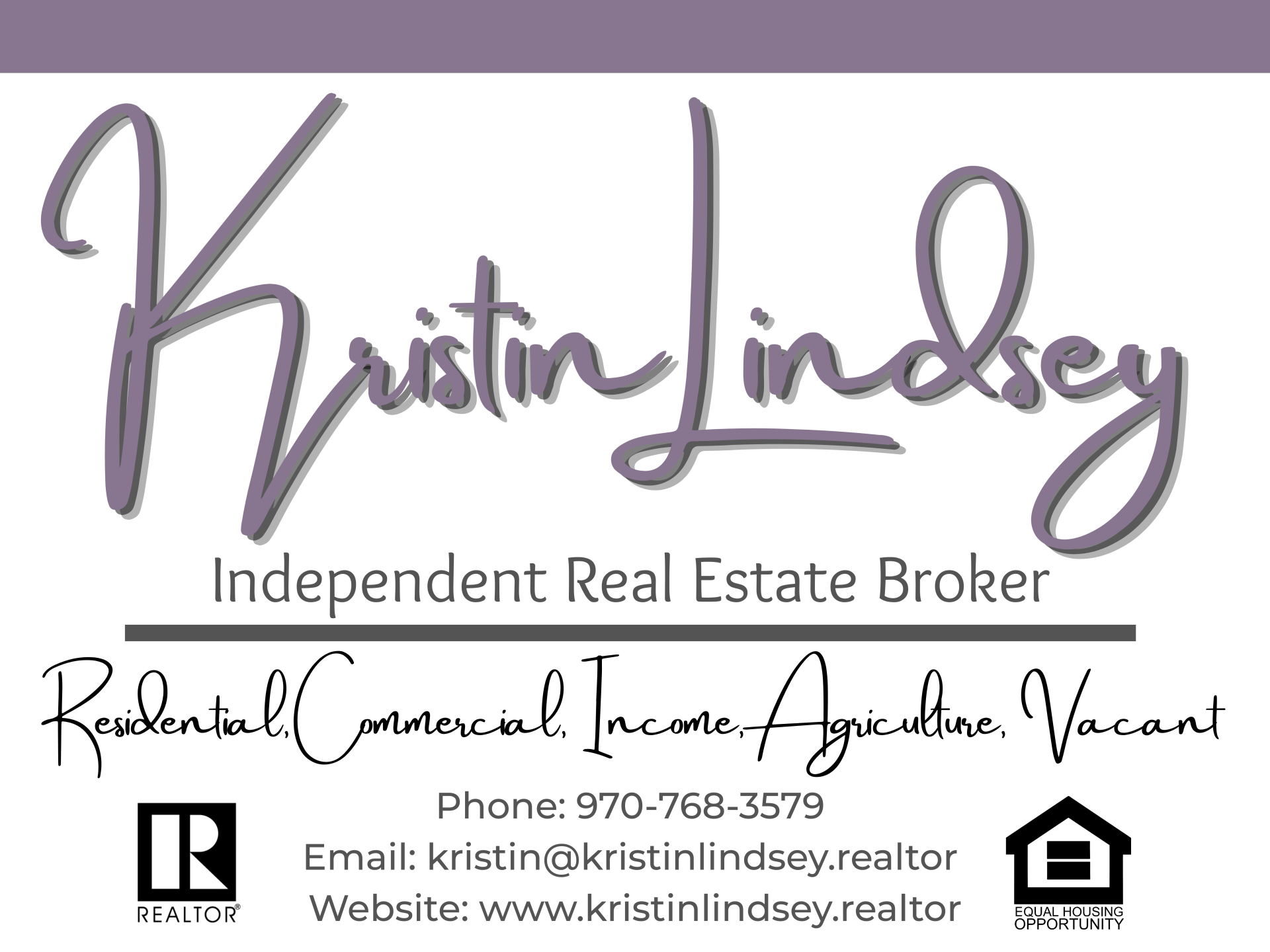 Homepage | Kristin Lindsey | Colorado - Independent Real Estate Broker