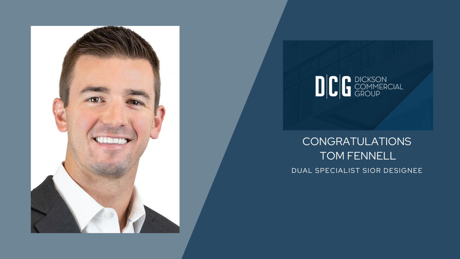 Tom Fennell Welcomed Into The Society Of Industrial and Office REALTORS ...