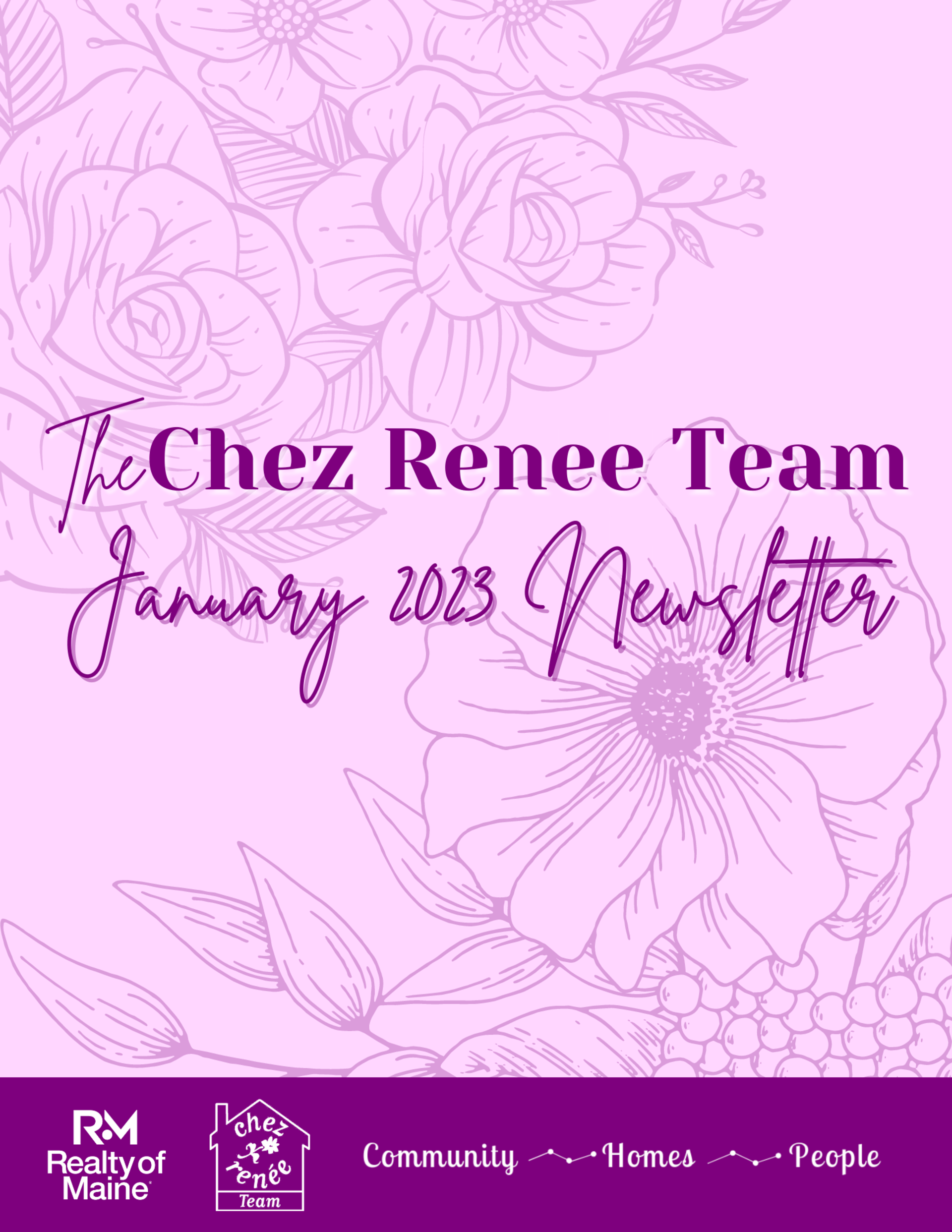Chez Renee Team at Realty of Maine January 2023 Newsletter with Real ...